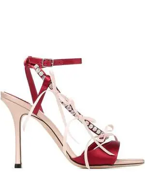 JIMMY CHOO Lula Sandals - Red