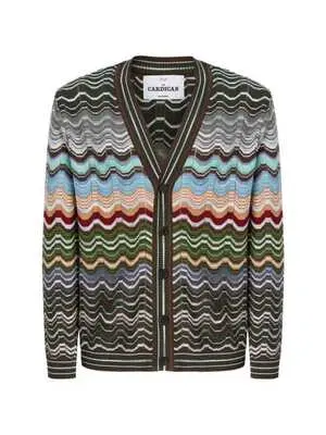 Missoni Zigzag Pattern Cardigan - Multicolor