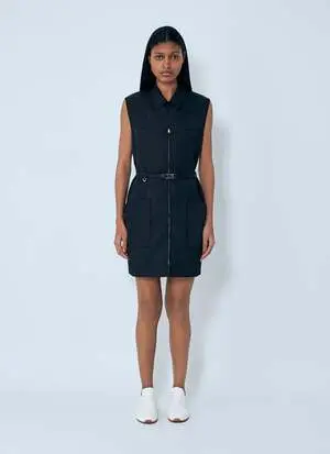 Prada Re-nylon Belted Mini Dress