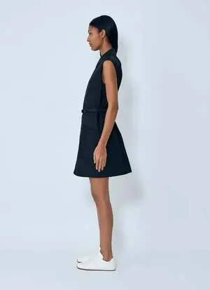 Prada Re-nylon Belted Mini Dress