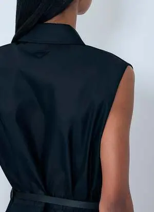 Prada Re-nylon Belted Mini Dress
