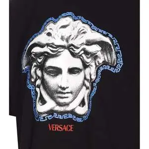 Versace Medusa In Relief Graphic T-shirt
