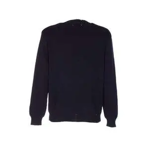 GOLDEN GOOSE Distressed Ribbed Crew Neck Sweater