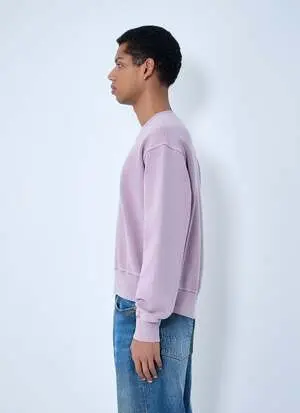 Our Legacy Ribbed Cotton Crewneck Sweatshirt