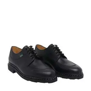 Paraboot Avignon Lace-up Leather Shoes - Black