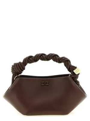 GANNI Bou' Mini Handbag - Brown