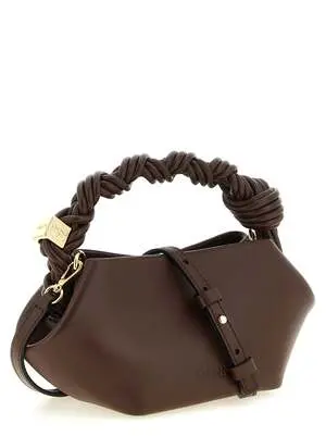 GANNI Bou' Mini Handbag - Brown