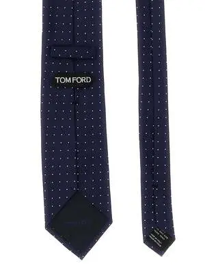 TOM FORD Micro Polka Dot Neck Tie