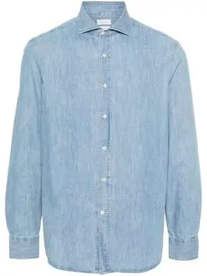 Brunello Cucinelli Denim Shirt - Blue
