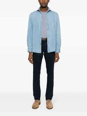 Brunello Cucinelli Denim Shirt - Blue