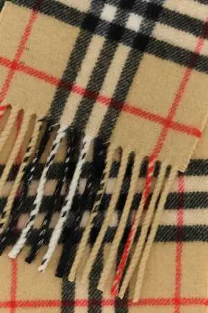 Burberry Embroidered Cashmere Scarf - Multicolor