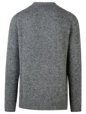 JIL SANDER Alpaca Blend Sweater - Gray