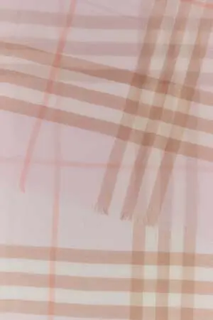 Burberry Embroidered Wool Scarf - Multicolor