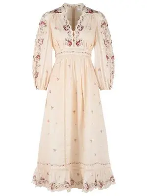 ZIMMERMANN ZIMMERMANN "Patience" Long Linen Dress