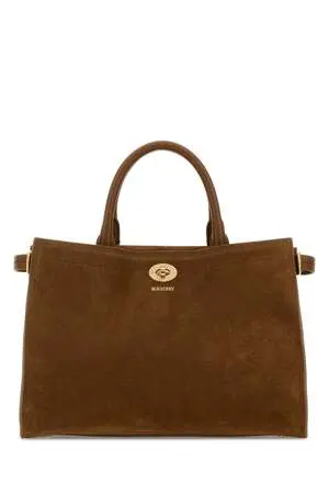 Burberry Small Cotswolds Handbag In Suede