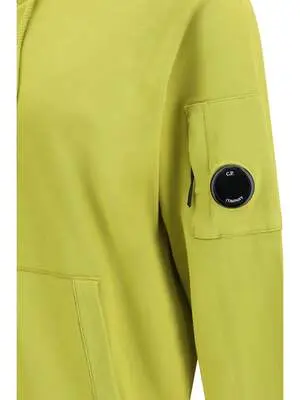 C.P. COMPANY Hooded Sweatshirt With Lens Detail