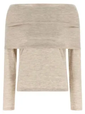 Max Mara MAX MARA "Mxmfaretra" Cashmere Sweater Cream