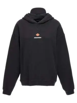 Dsquared2 Herca" Cotton Hoodie With Printed Logo