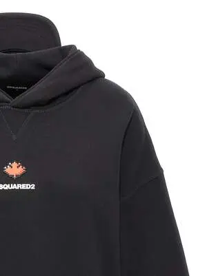 Dsquared2 Herca" Cotton Hoodie With Printed Logo