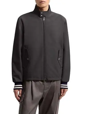 Moncler Prieure Reversible Padded Bomber Jacket - Gray