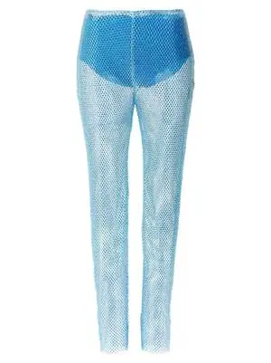 Giuseppe Di Morabito GIUSEPPE DI MORABITO Sequin Mesh Pants Blue