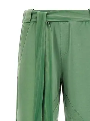 Attico Light American Fleece Front Split Pants