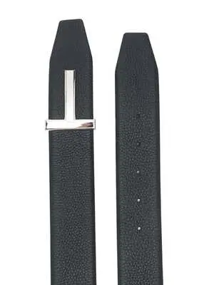 TOM FORD Belt With T-bar Closure - Blue