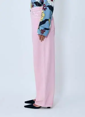 Marni Wide-leg Denim Trousers
