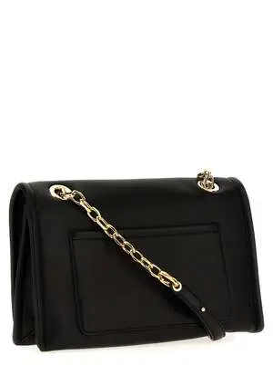 Valentino Garavani Vlogo Chain Shoulder Bag - Black