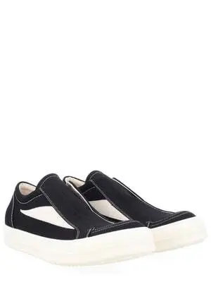 Rick Owens Laceless Vintage Sneakers - Black