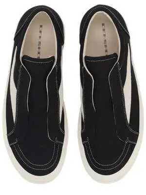 Rick Owens Laceless Vintage Sneakers - Black