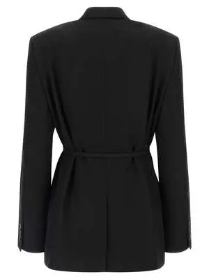 Balenciaga Wrap Tailored Single-breasted Blazer