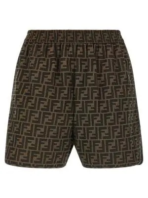 Fendi Elasticated Shorts For Women