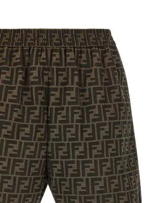 Fendi Ff Jacquard Shorts