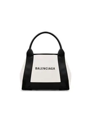 Balenciaga Canvas And Leather Cabas Xs Bag - Multicolor