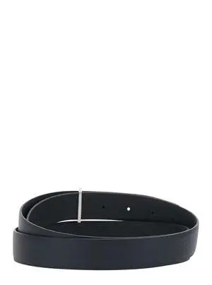 TOM FORD Grained Leather Belt With T Buckle Closure - Multicolor