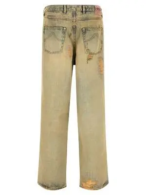 Kenzo Kuroki Denim Jeans - Yellow