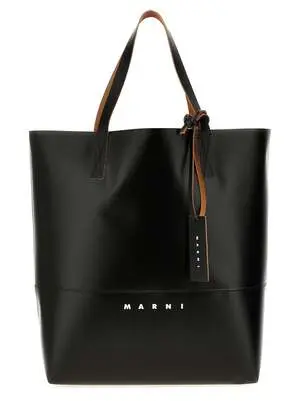 Marni Tribeca Shopping Bag - Black