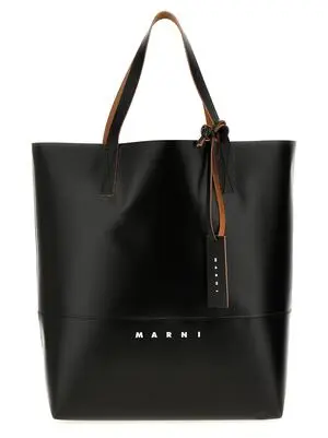 Marni Tribeca Shopping Bag - Black