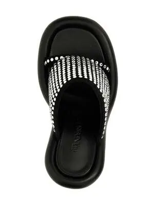 JW Anderson Bumber Crystal" Mules