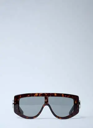 Gucci Rectangle Sunglasses With Side Logo Motif