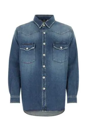 Burberry Denim Shirt - Blue