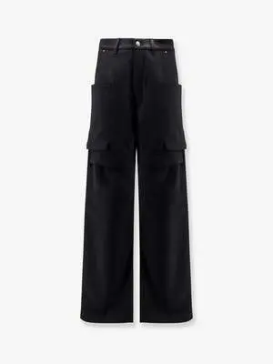 Rick Owens Stefan Cargo Virgin Wool Trousers - Multicolor