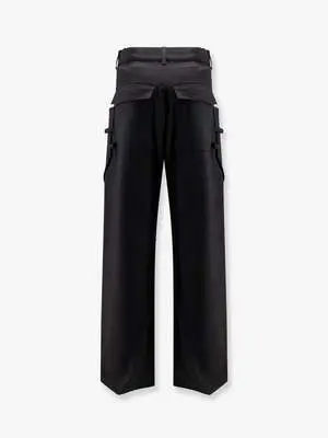 Rick Owens Stefan Cargo Virgin Wool Trousers - Multicolor