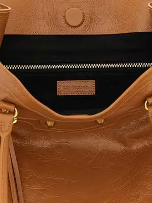 Balenciaga Arena Tote Le City M Shoulder Bag - Brown