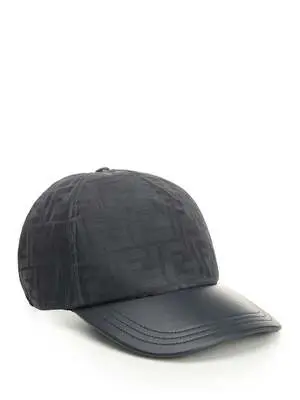 Fendi Ff Monogrammed Baseball Cap
