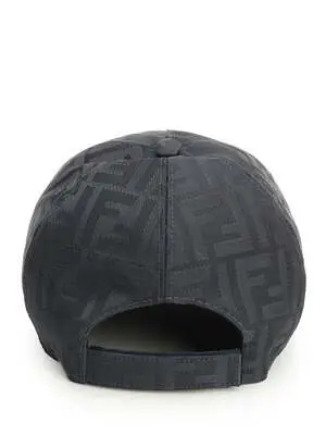 Fendi Ff Monogrammed Baseball Cap