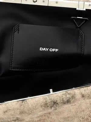 Attico Day Off Clutch - Gray