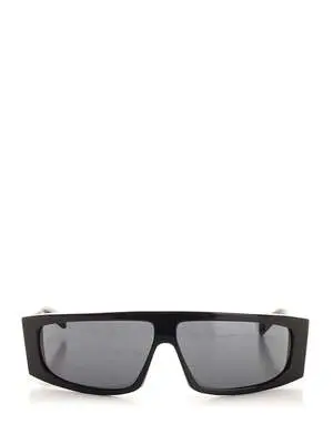 Celine Acetate D Frame Sunglasses - Black