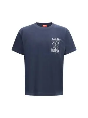 Men's Diesel Blue T-shirts